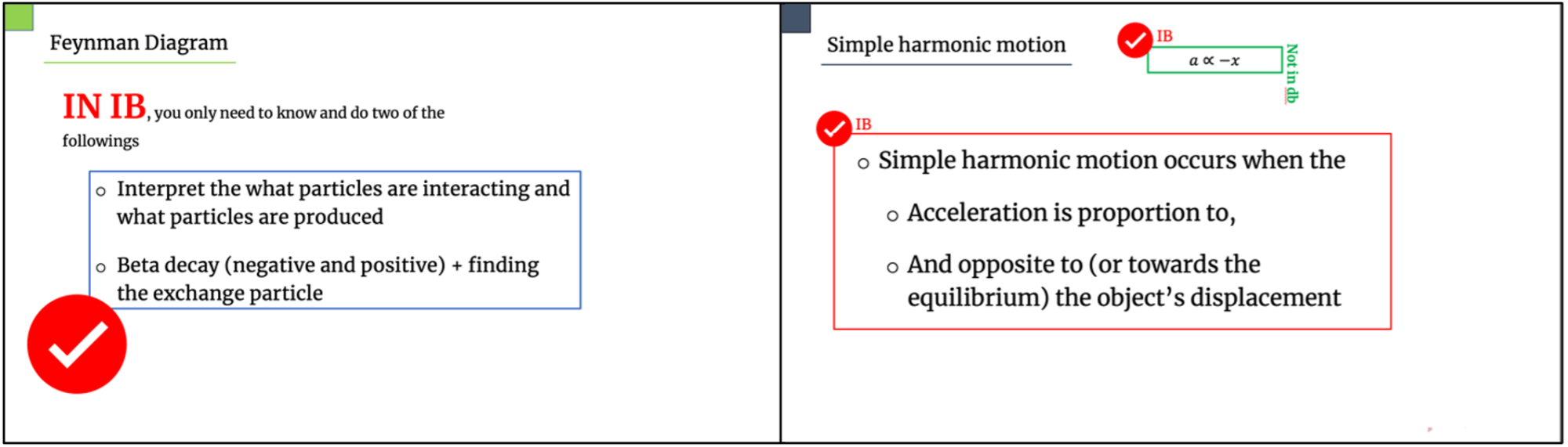 IB Physics: Part 1 (SL/HL 공통) - 얼라이언스 에듀 (Alliance Edu)